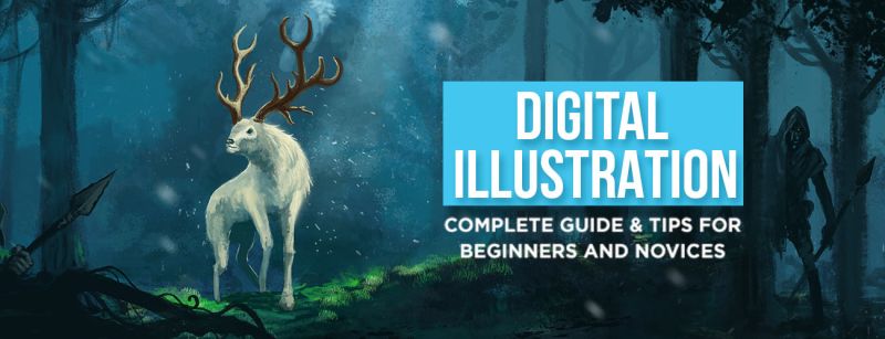 14 Different Types of Digital Art Illustration Styles - PGBS