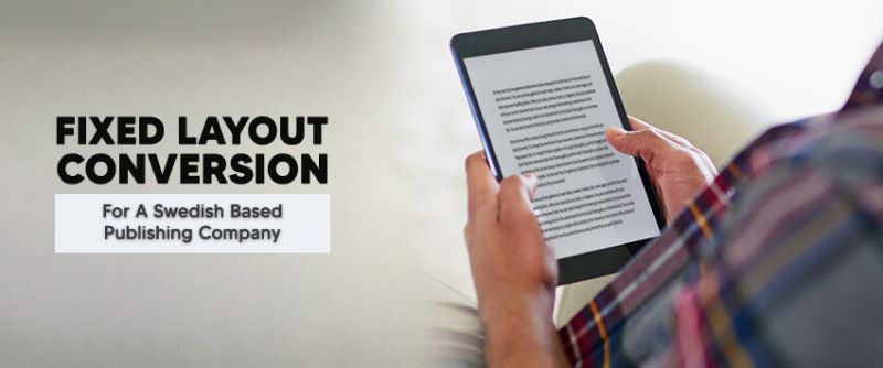 Swedish Publishing Company Got Perfect Fixed Layout eBooks| PGBS