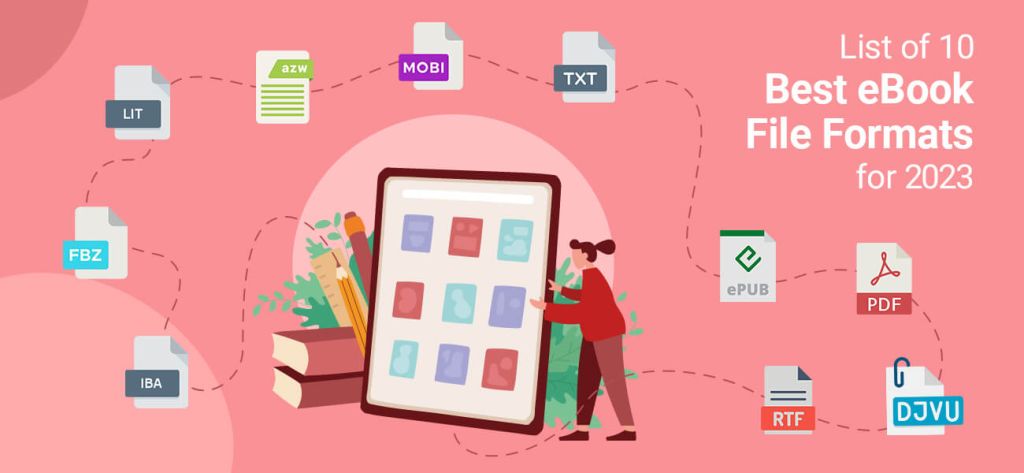 List of 10 Best eBook File Formats for 2024 - PGBS